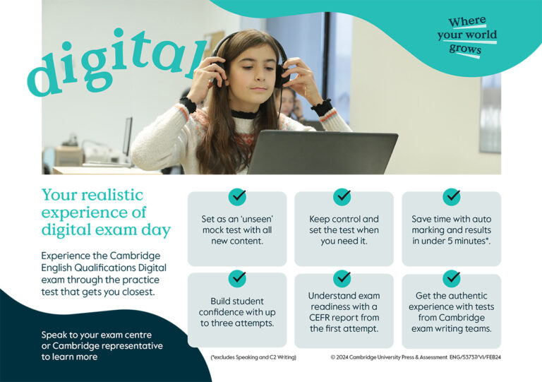 Authentic Digital Practice Tests – Cambridge Latam Catalogue